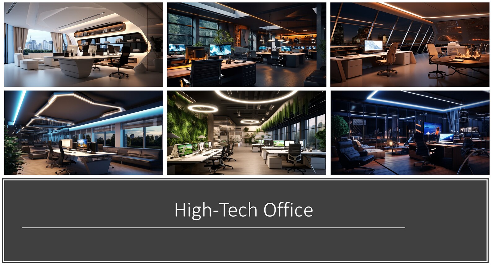 High-tech | Virtual Background Pack | Backdrop | Office Background ...