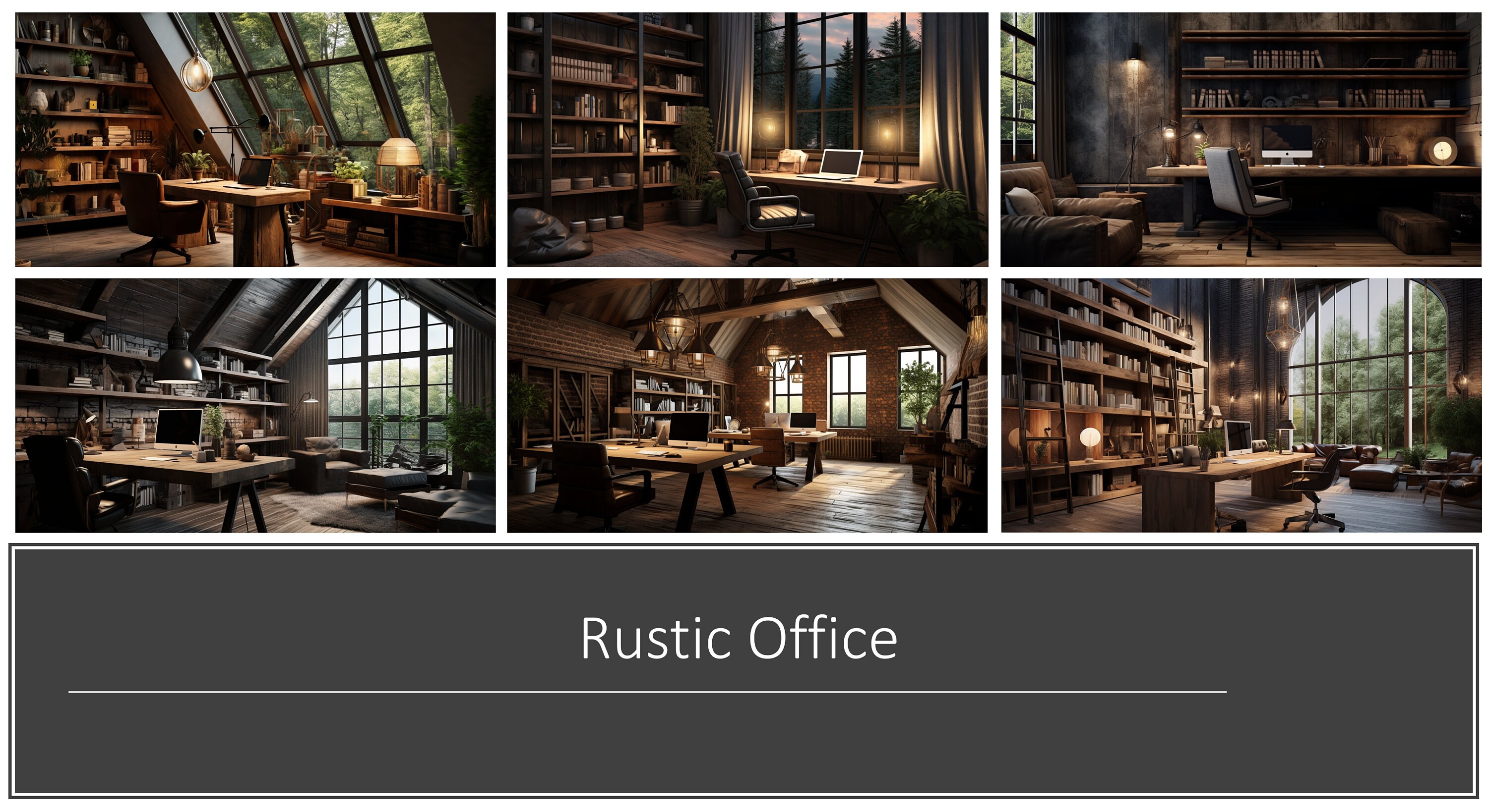 Rustic | Virtual Background Pack | Backdrop | Office Background | Teams ...