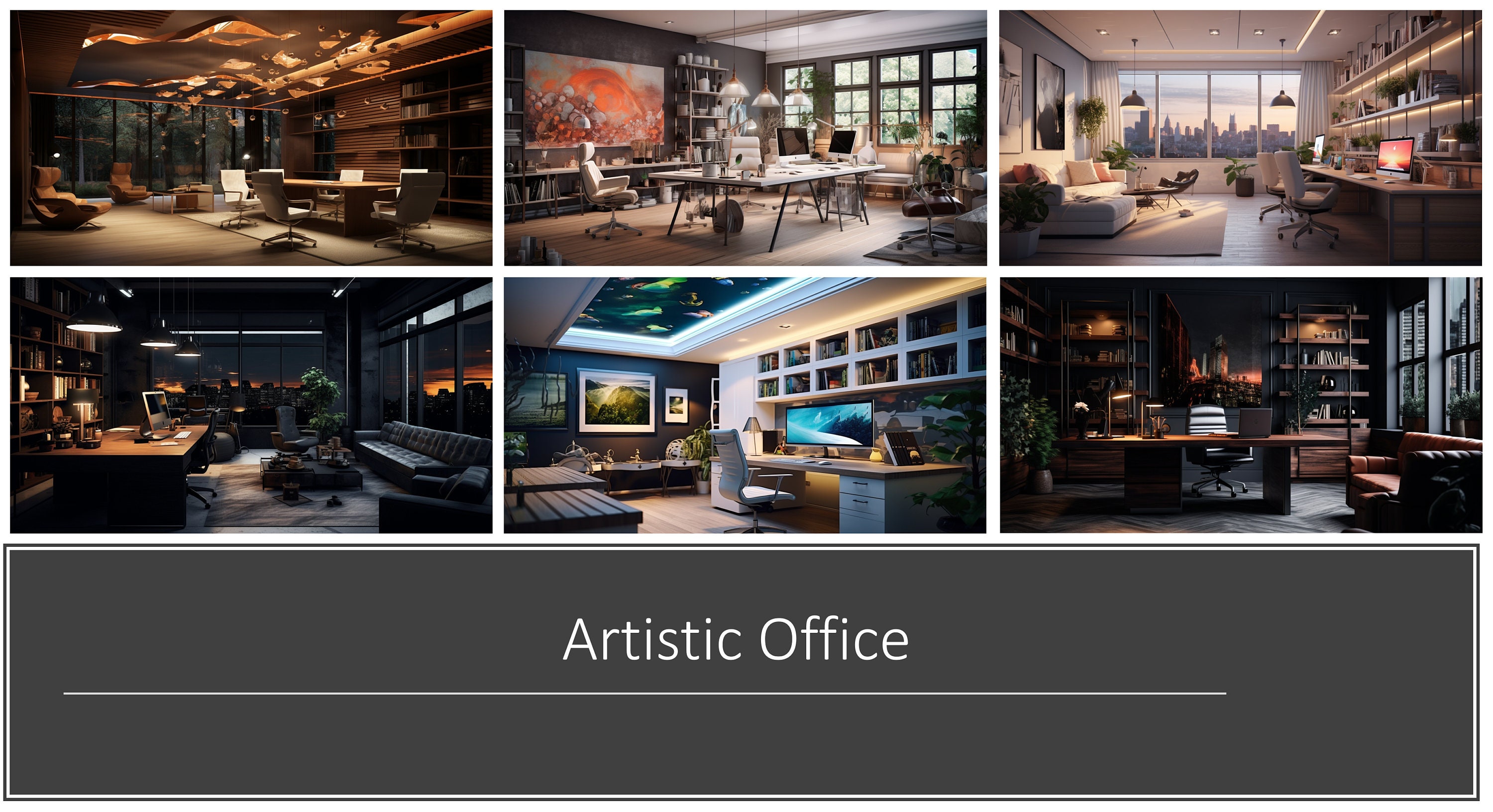 Artistic | Virtual Background Pack | Backdrop | Office Background ...
