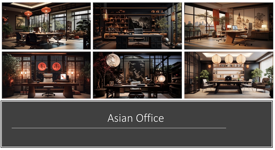 Asian | Virtual Background Pack | Backdrop | Office Background | Teams ...