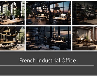 Urban Loft Virtual Background Pack Backdrop Office Background Teams ...