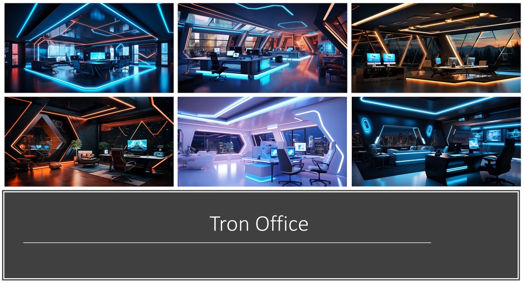 Tron | Virtual Background Pack | Backdrop | Office Background | Teams | Google | Zoom | Webex - Etsy