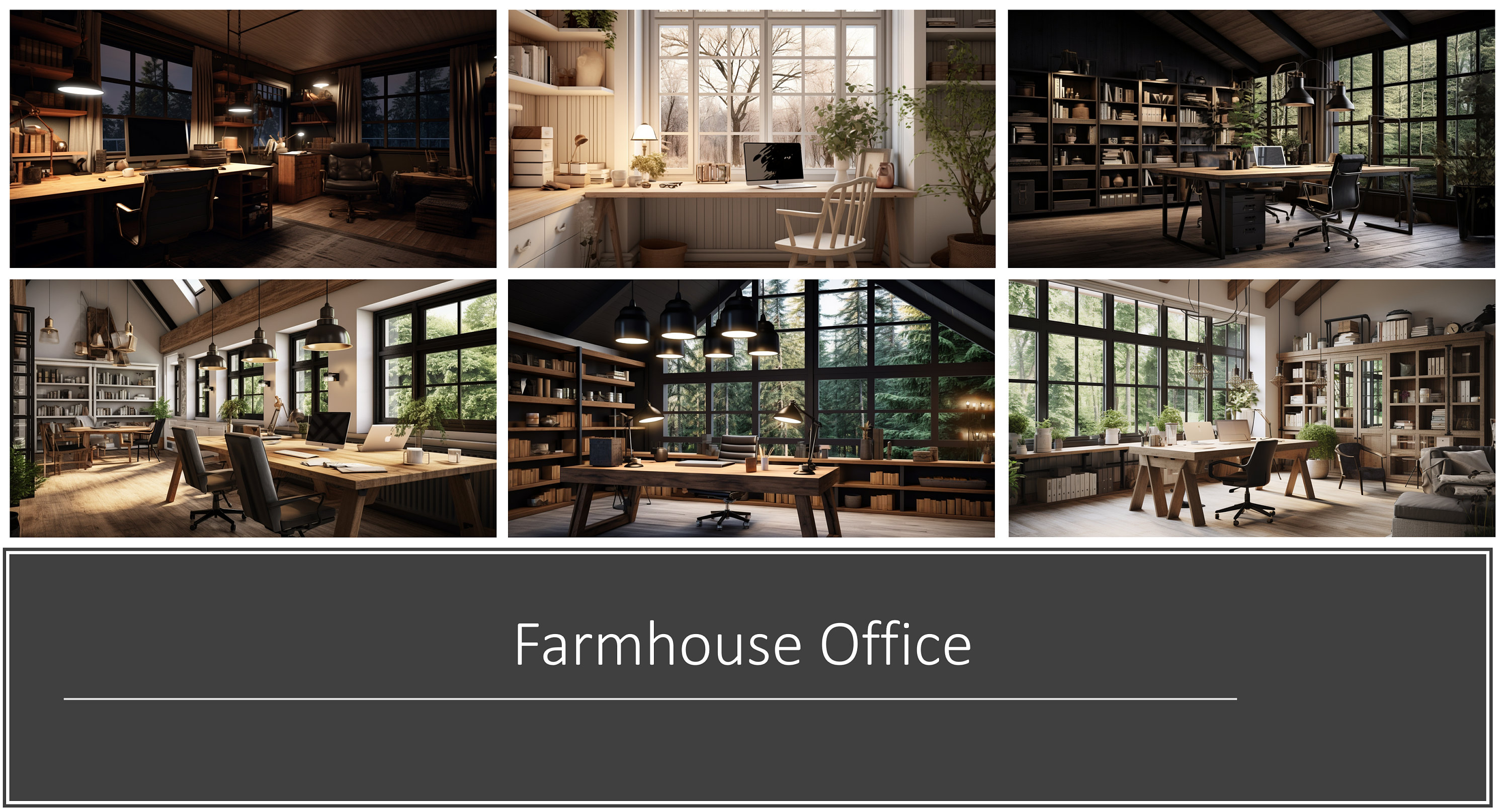 Farmhouse | Virtual Background Pack | Backdrop | Office Background ...