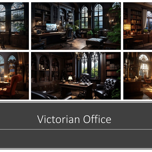 Victorian Zoom Background - Etsy