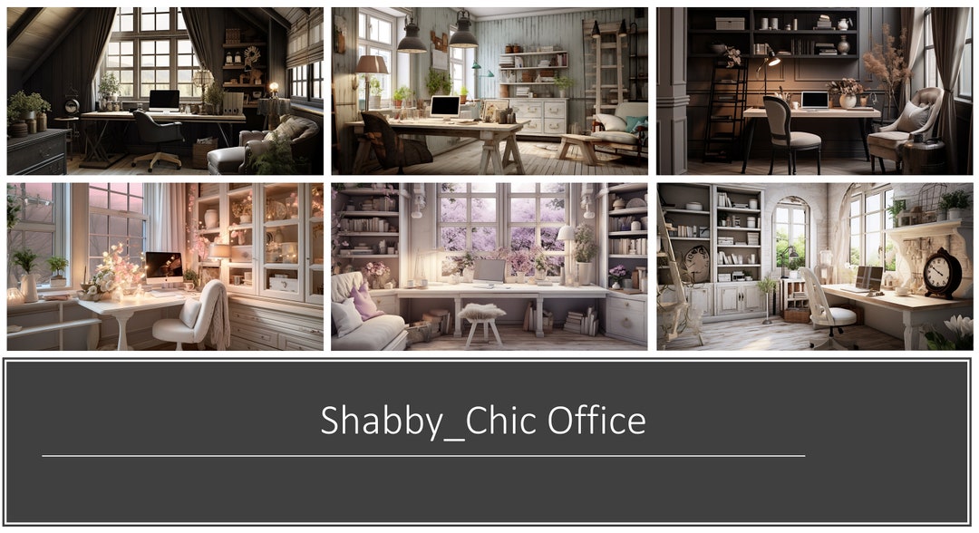Shabby Chic | Virtual Background Pack | Backdrop | Office Background ...