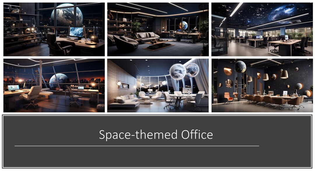Space-themed | Virtual Background Pack | Backdrop | Office Background ...