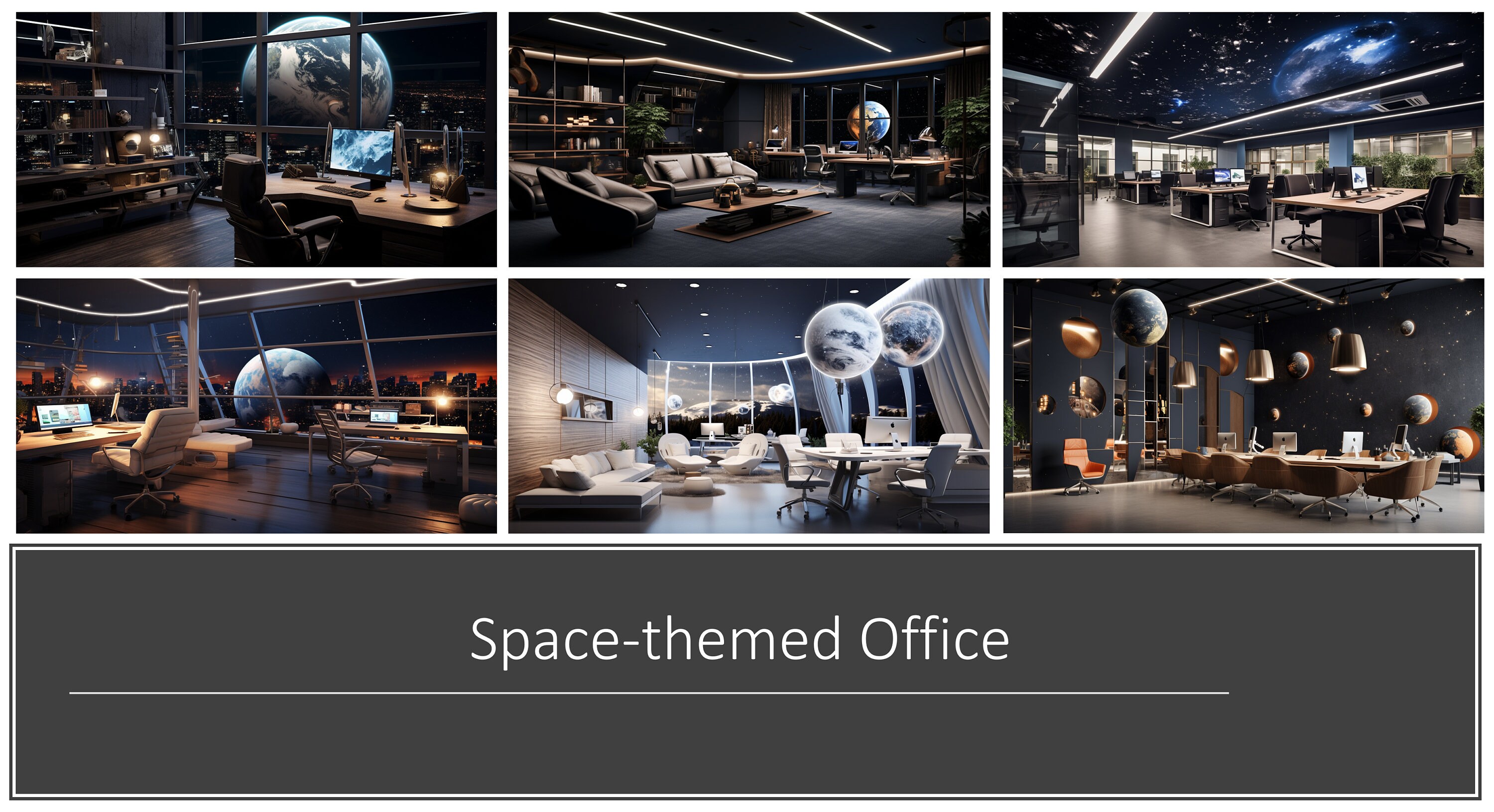 Space-themed | Virtual Background Pack | Backdrop | Office Background ...