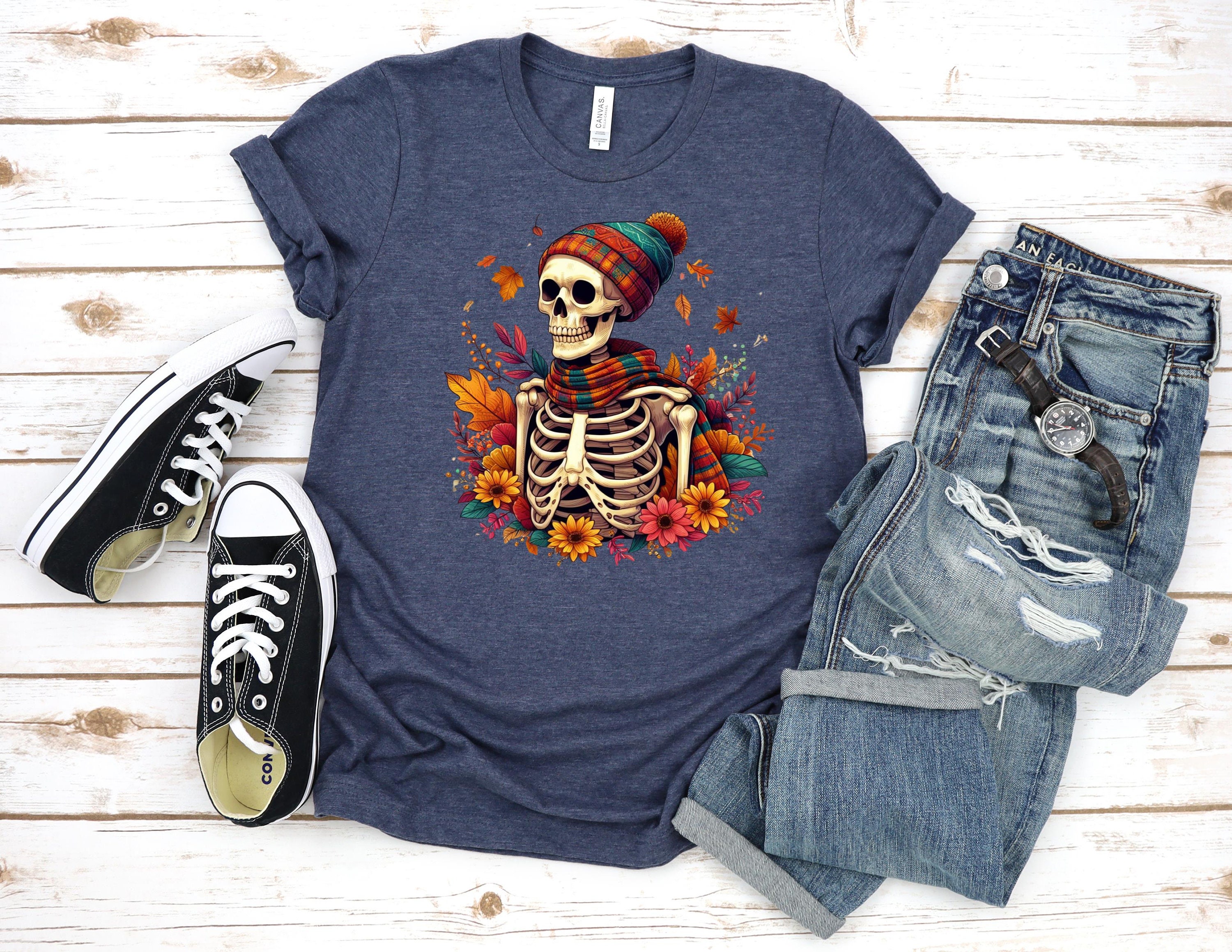 Thanksgiving Shirt,fall Skeleton Thanksgiving Shirt,fall Shirt,friends ...