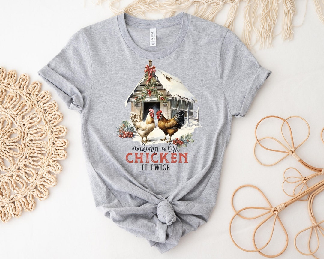 Сute Christmas Chickens Shirt, Funny Christmas Chicken Shirt,christmas ...