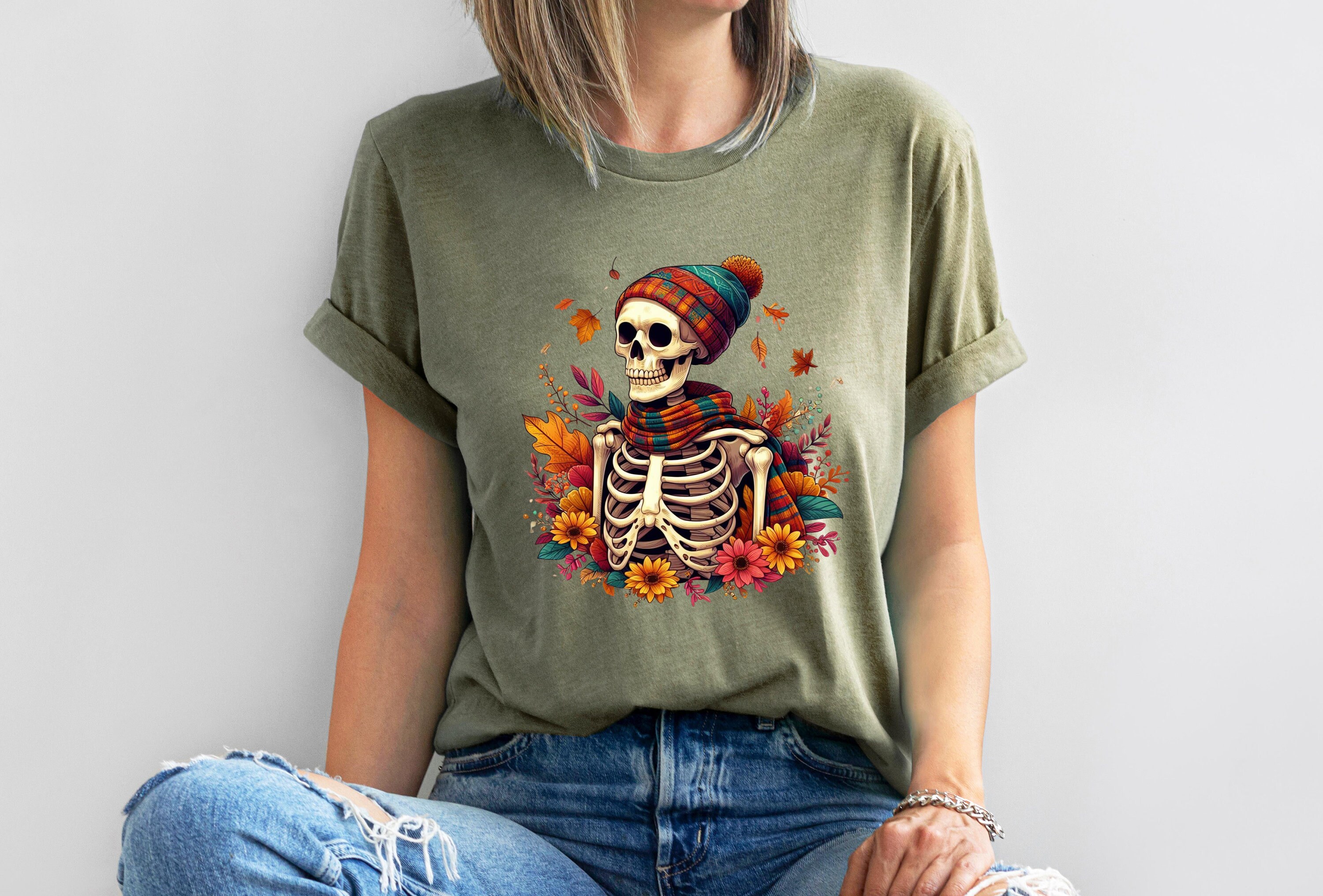 Thanksgiving Shirt,fall Skeleton Thanksgiving Shirt,fall Shirt,friends ...