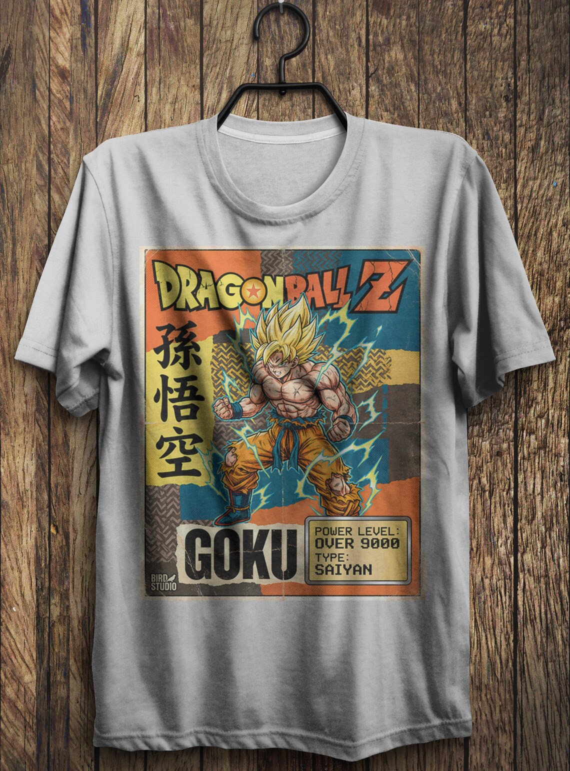 DBZ T-shirt Designs | 90s Anime Streetwear PNG Bundle (digital Download ...
