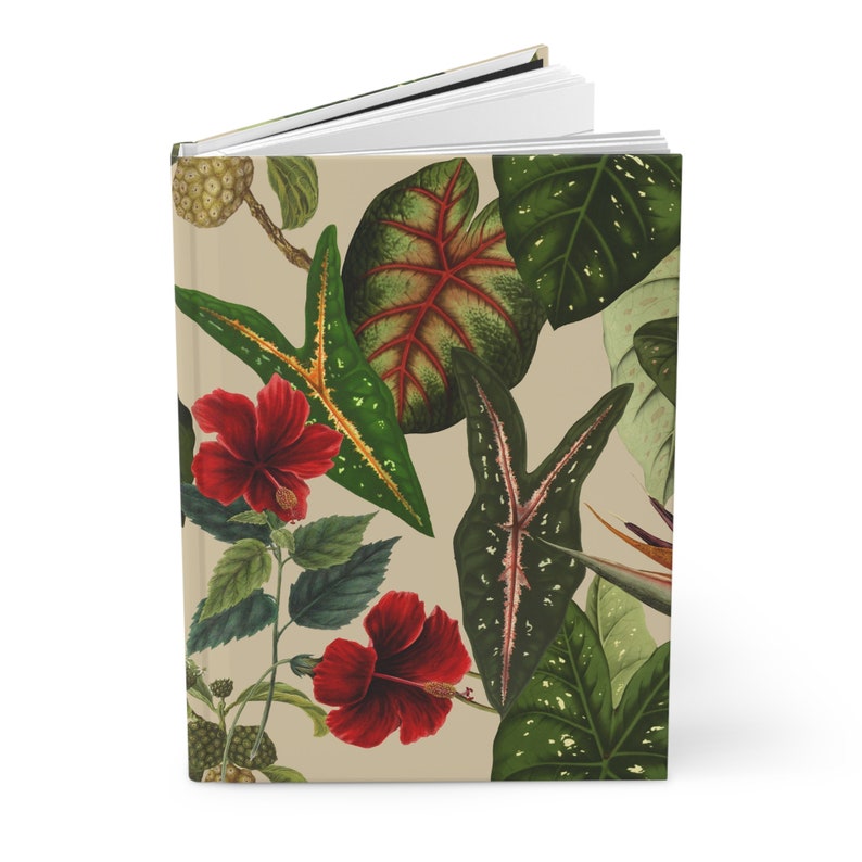 JUNGLE PLANT JOURNAL Plant Notebook, Plant Journal, Jungle Notebook ...