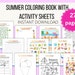 Summer Activity Printables, Letter, Word and Phonics Activities ...