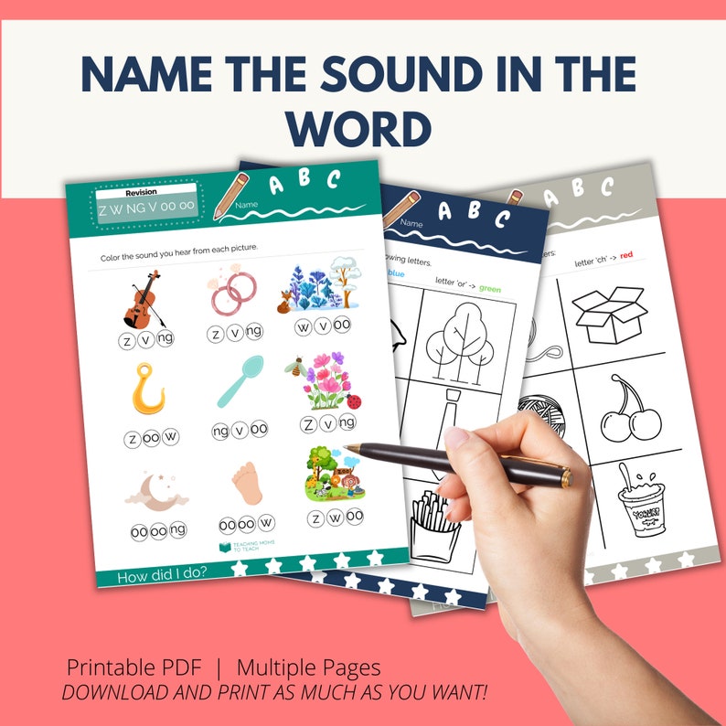 Phonics Bundle, Tracing Activities, Letter Sounds and Actions, Back to ...