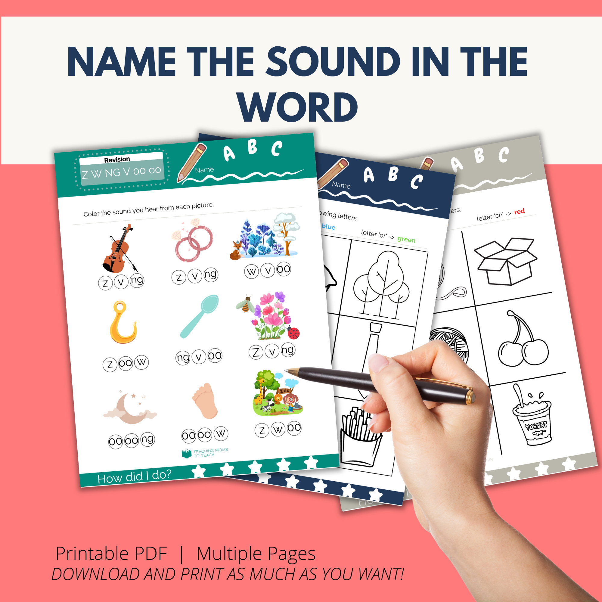 Phonics Bundle, Tracing Activities, Letter Sounds and Actions, Back to ...
