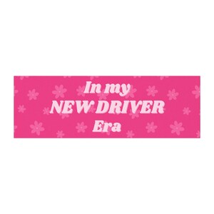 New Driver Magnet, Funny Meme Bumper, Gift New Car, New Driver Car ...