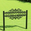 Personalized Metal Garden Sign With Stakes, Personalized Metal Home ...