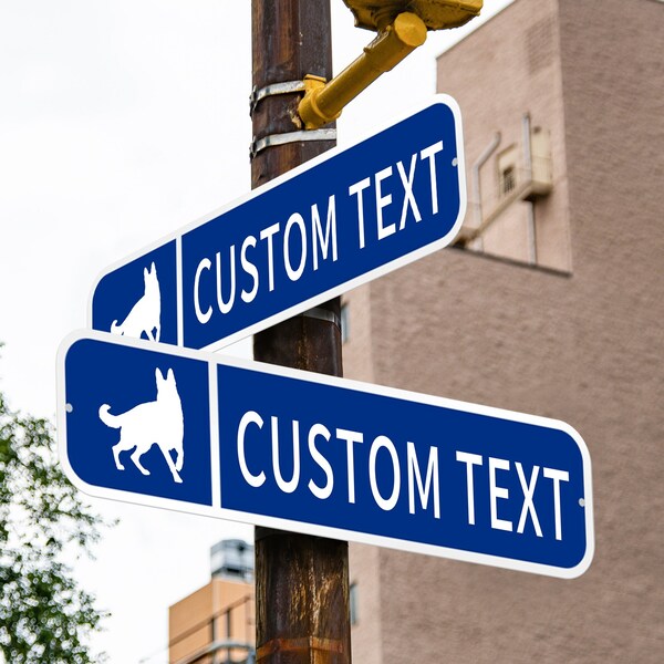 Dog Street Sign - Etsy