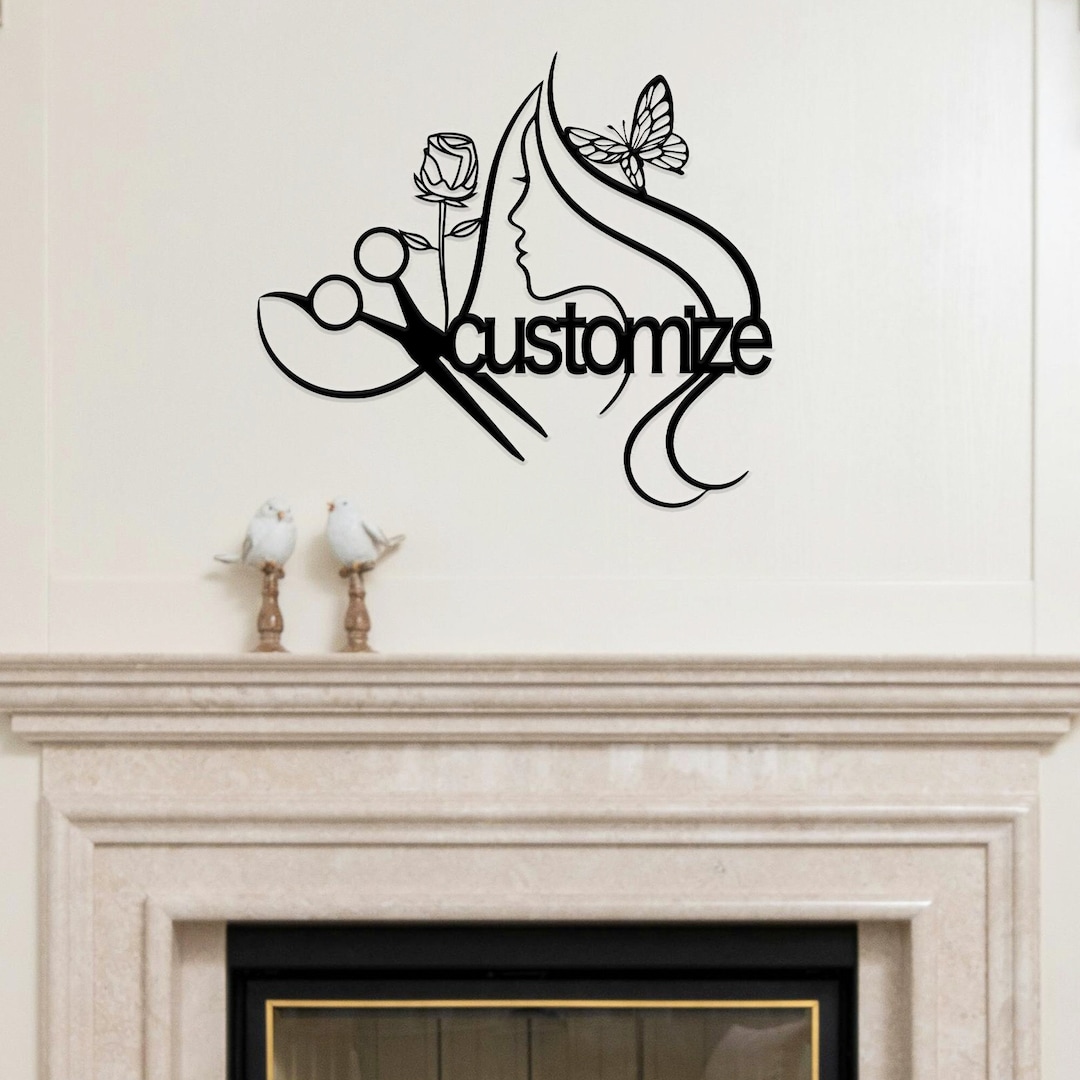 Custom Laser Cut Logo Sign,custom Metal Wall Decor,home Sign ...