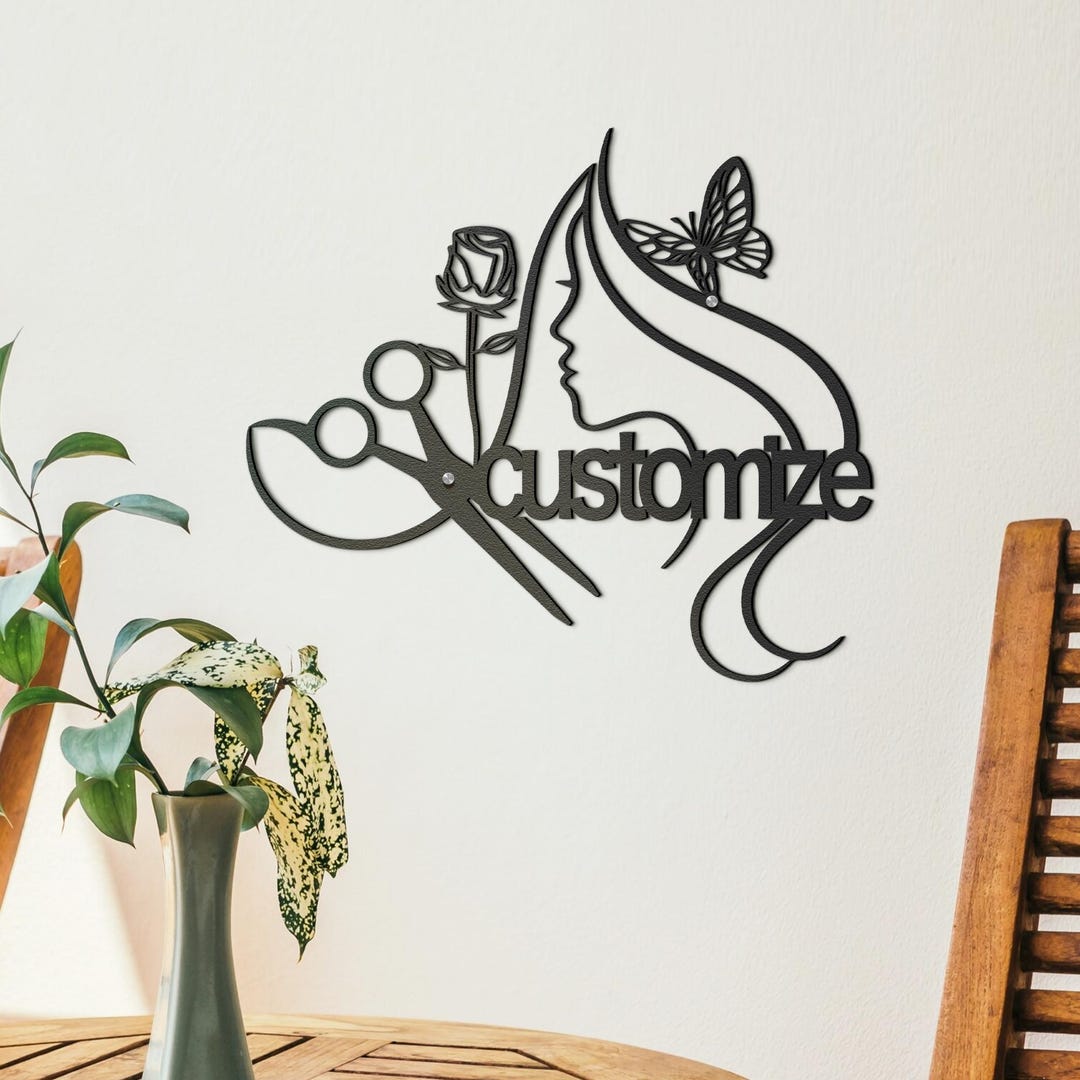Custom Laser Cut Logo Sign,custom Metal Wall Decor,home Sign ...