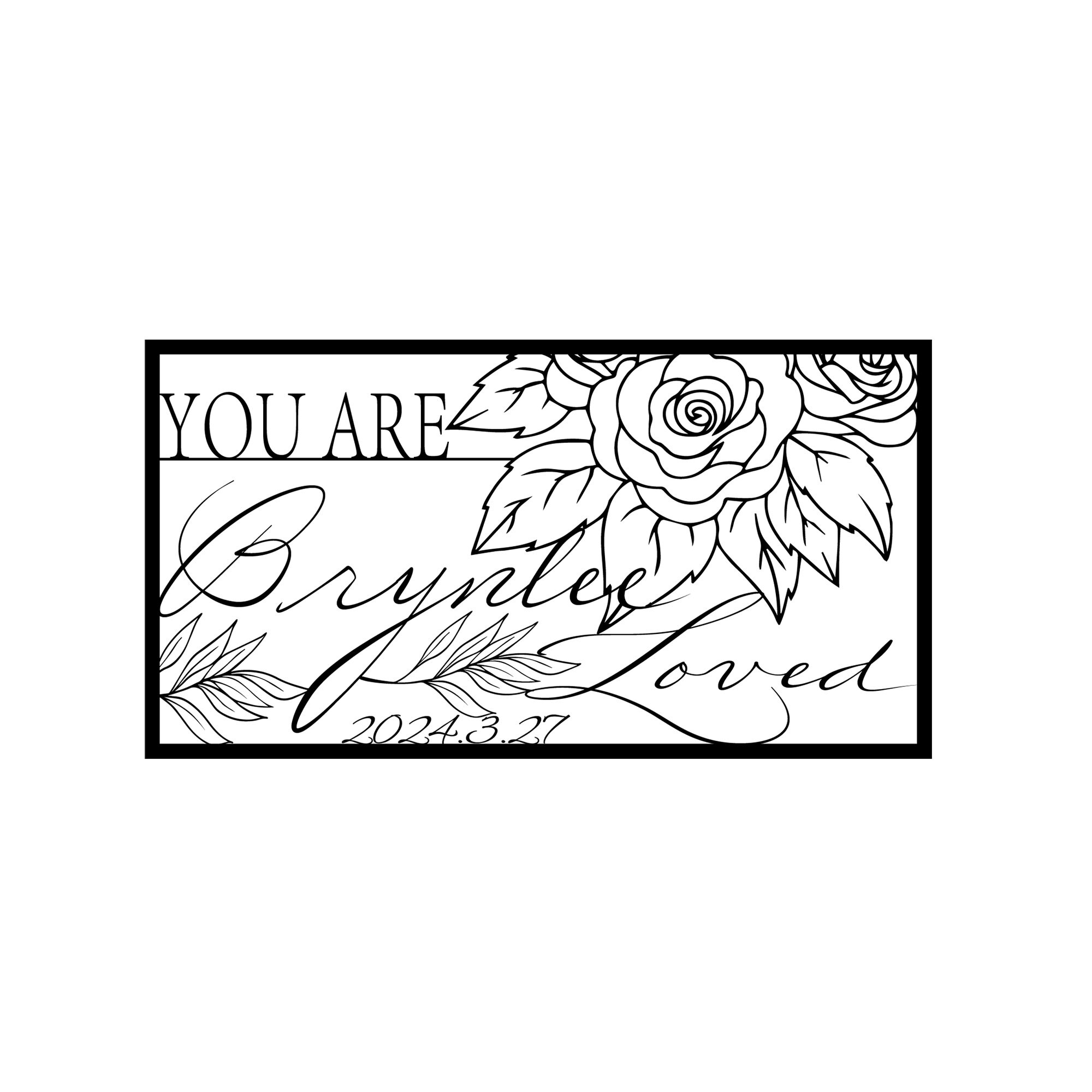 Custom Metal Wall Decor, Home Sign Personalized, Custom Laser Logo Sign ...