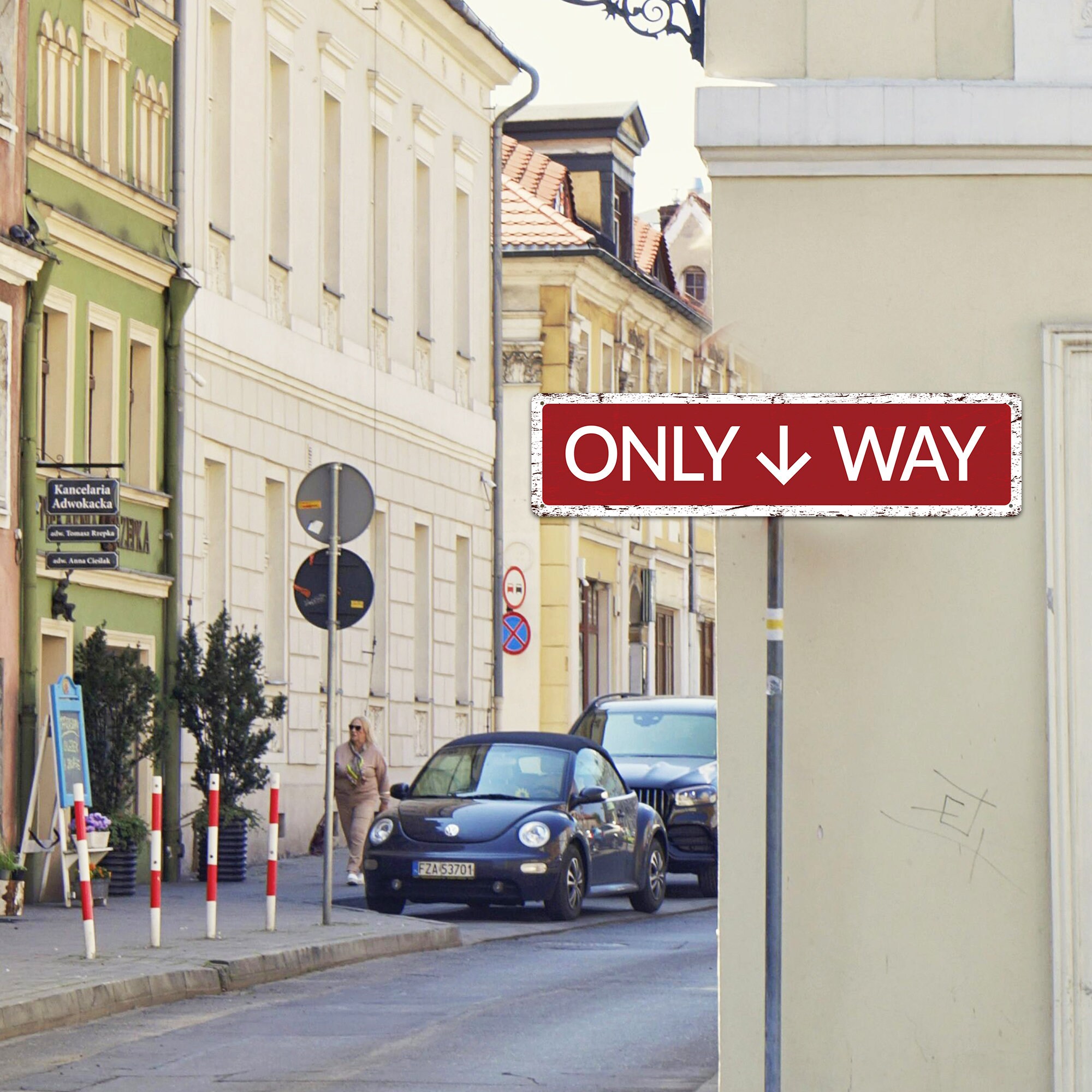 Custom Text Customize Your Own Red Street Sign, Personalized Street ...