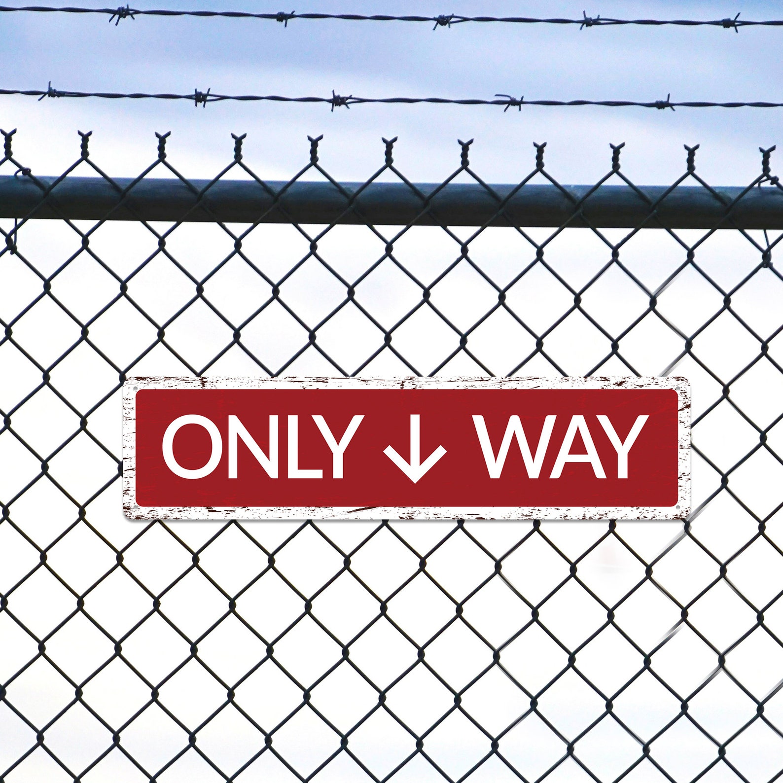Custom Text Customize Your Own Red Street Sign, Personalized Street ...