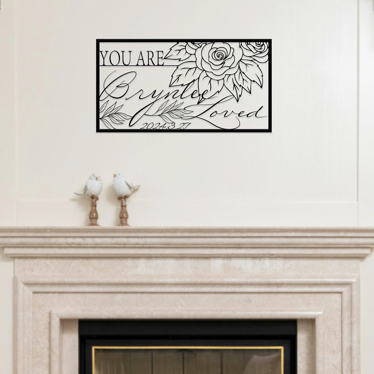 Custom Metal Wall Decor, Home Sign Personalized, Custom Laser Logo Sign ...