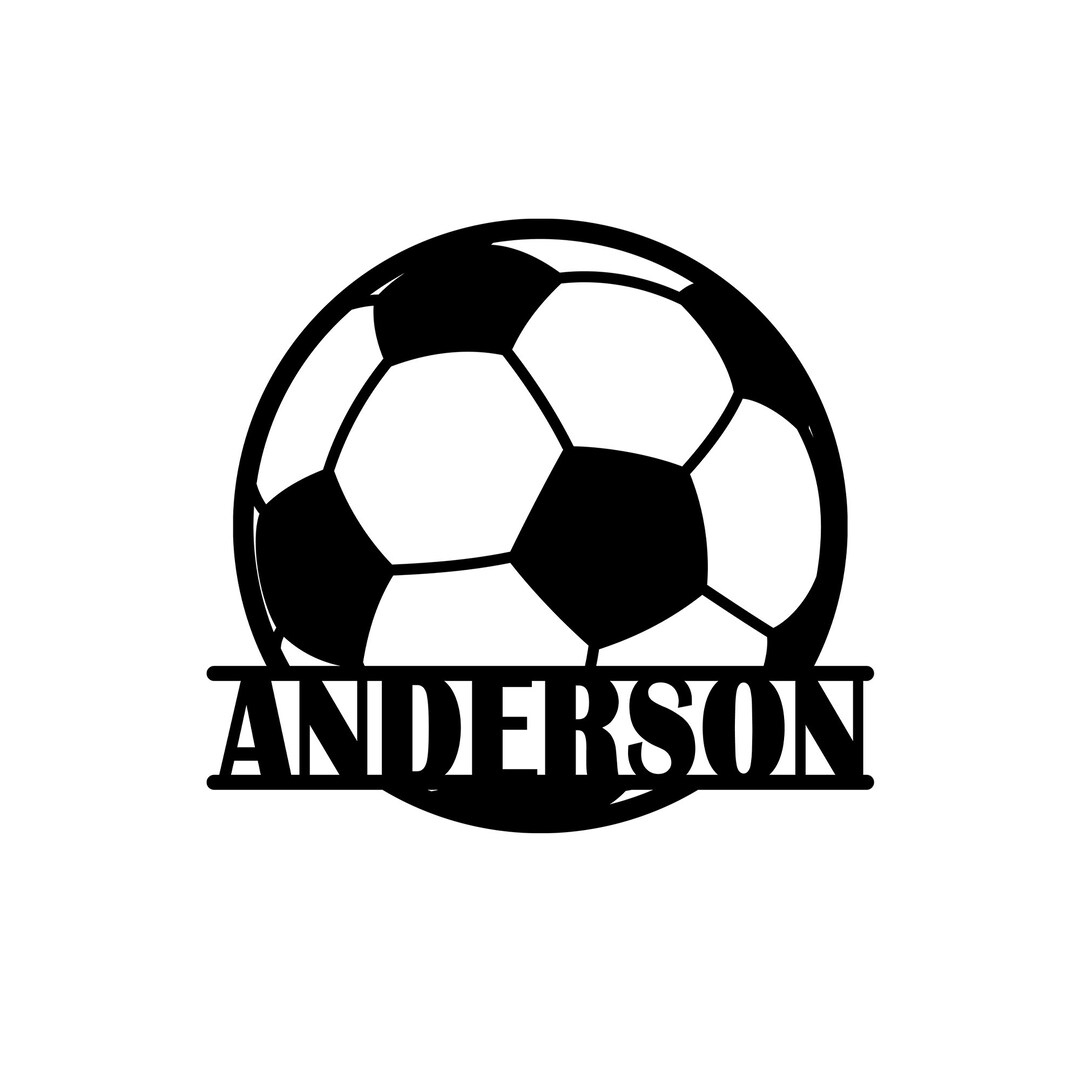 Custom Football Metal Sign, Home Sign Personalized,custom Metal Wall ...