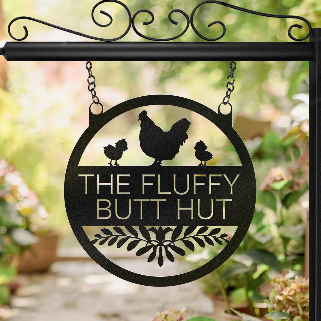 Custom Metal Chicken Farm Sign,personalized Farm Animals Sign, Custom ...