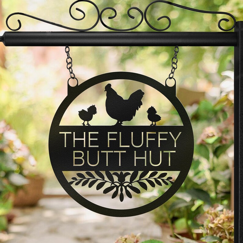 Custom Metal Chicken Farm Sign,personalized Farm Animals Sign, Custom ...