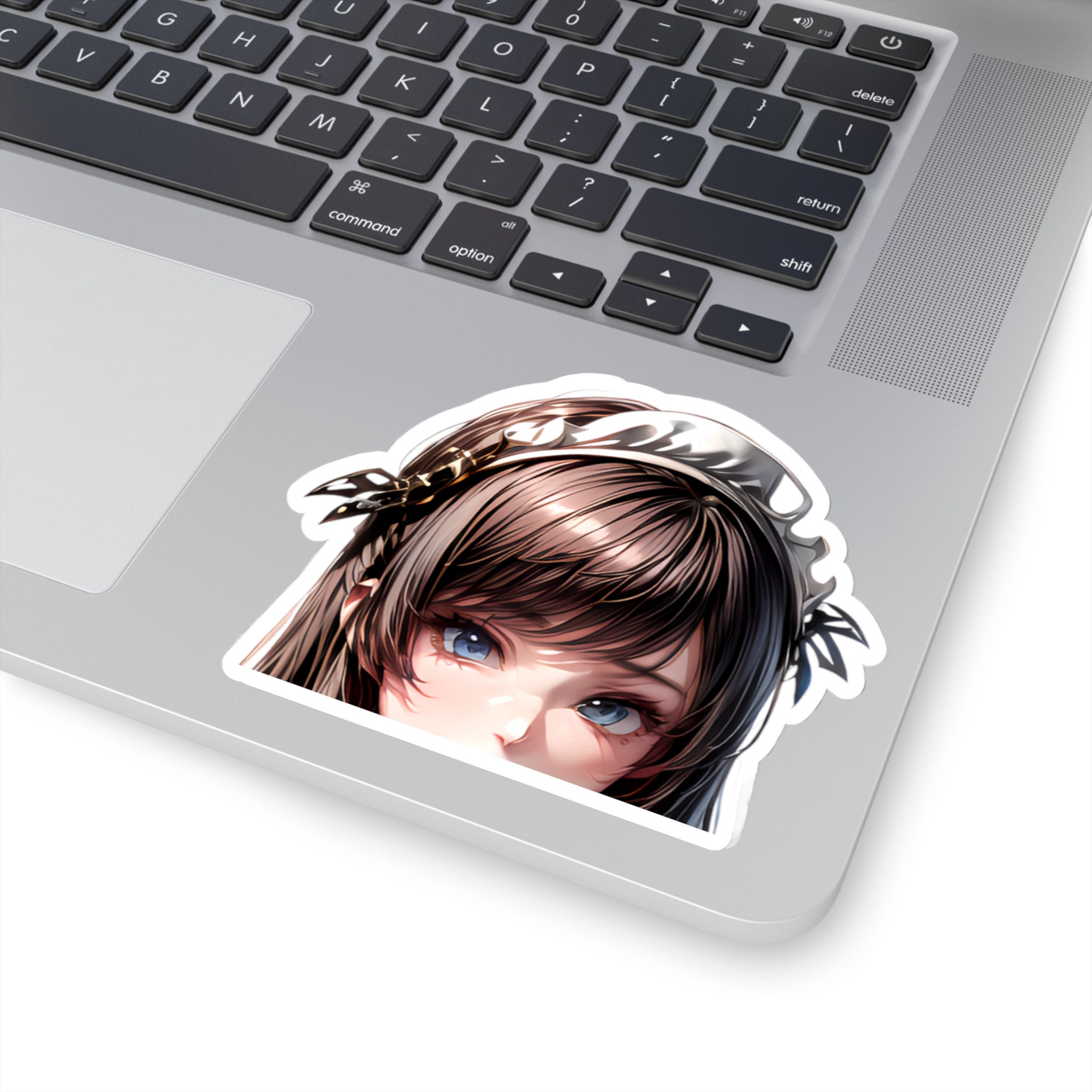 Original Anime Waifu Maid Girl Sticker Kiss-cut Vinyl Decal - Etsy