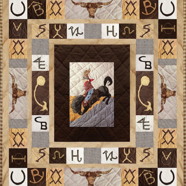 Western Quilt - Etsy