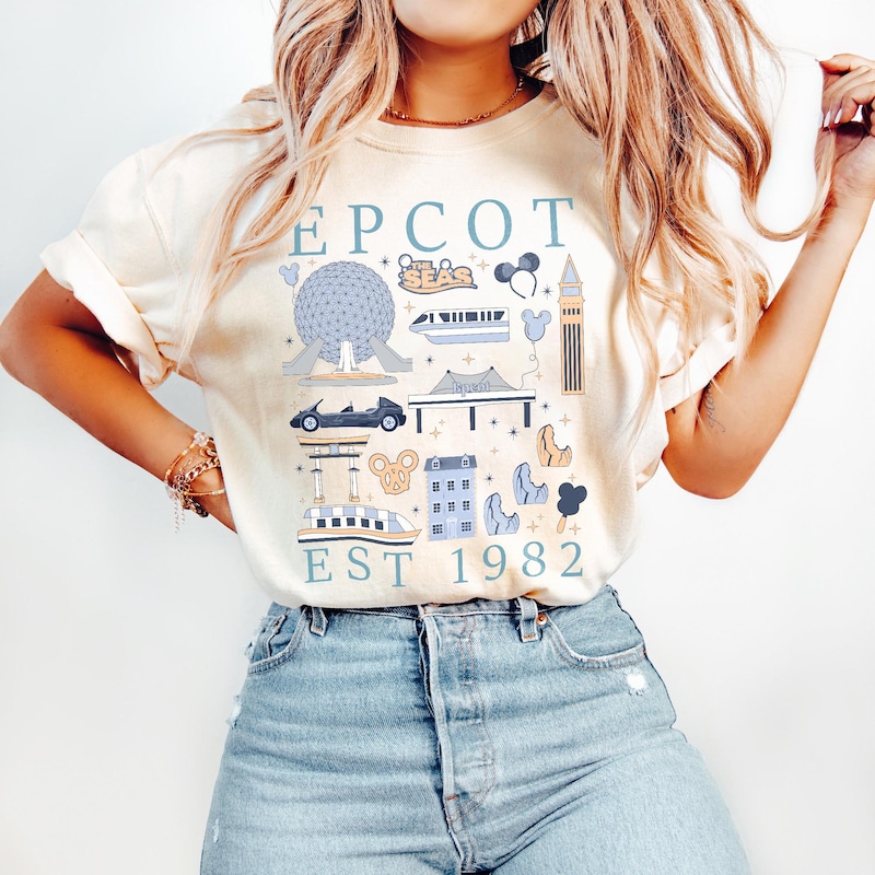 Epcot shirt - Etsy