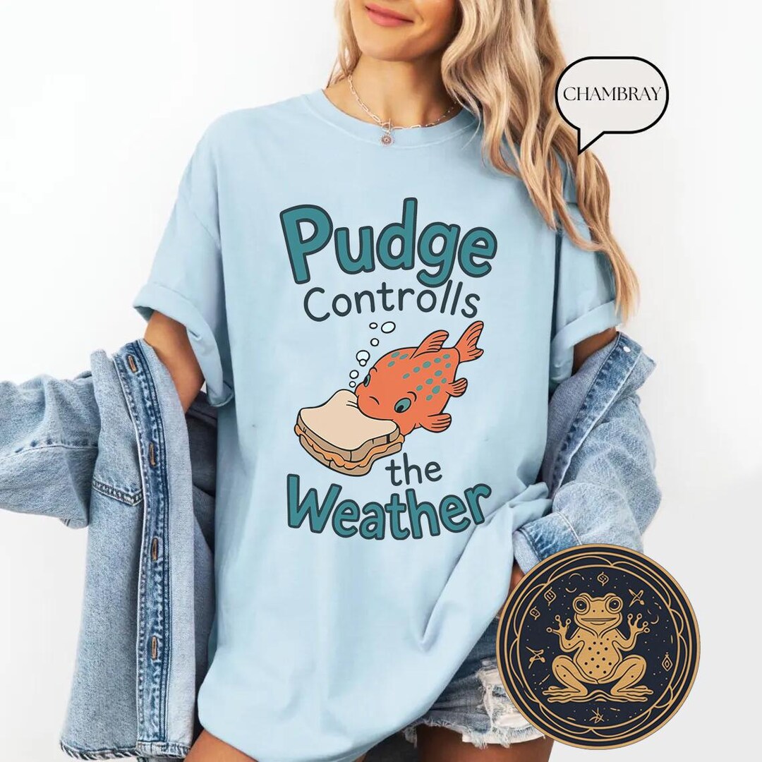 Retro Disney Lilo and Stitch Pudge Controls the Weather Shirt, Disney ...