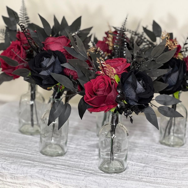 Black Centerpiece - Etsy