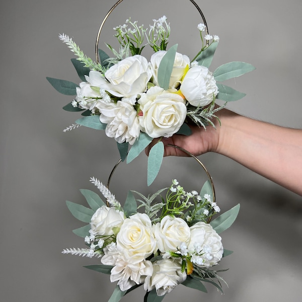 Flower Hoop Wreath - Etsy