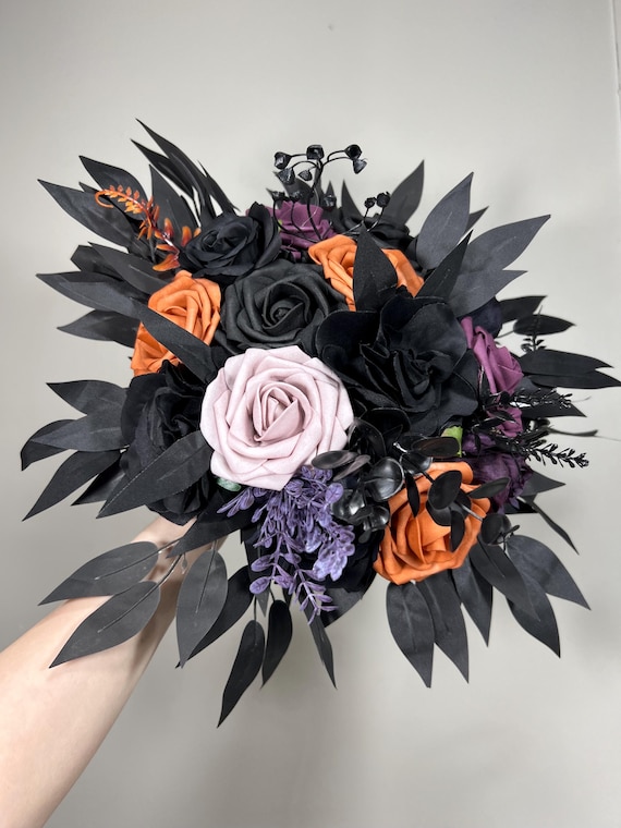 Naranja Quemado Y Morado