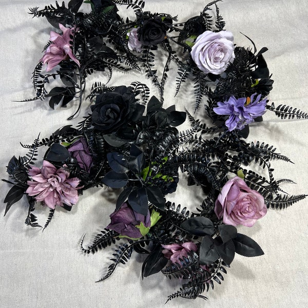 Black Garland - Etsy