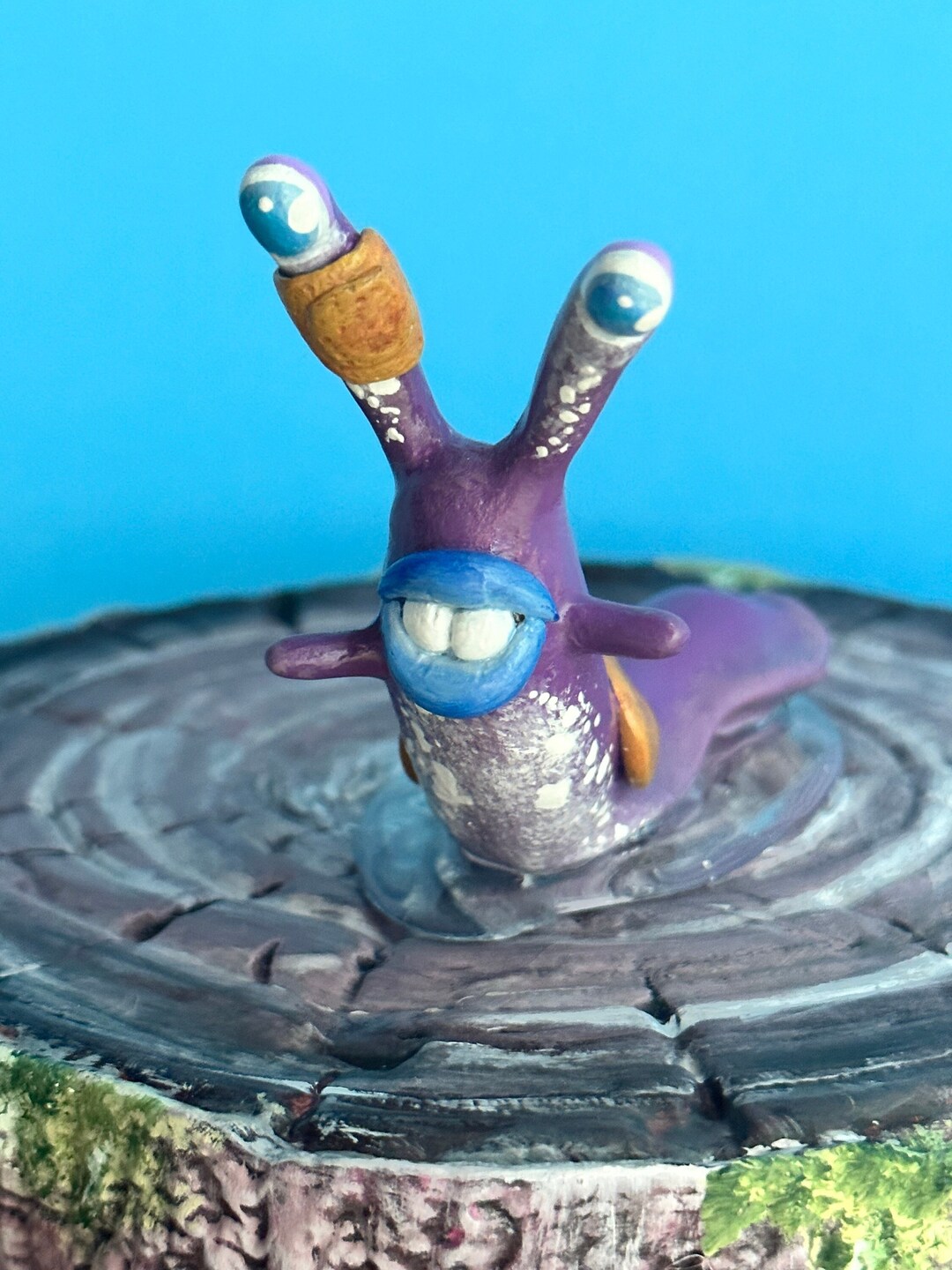 BINDI Bandaid Slug Whimsical Art Fantasy Creature Fashion Forward Room ...