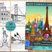 30 World's Most Famous Landmarks Adult Coloring Pages, Digital Download ...