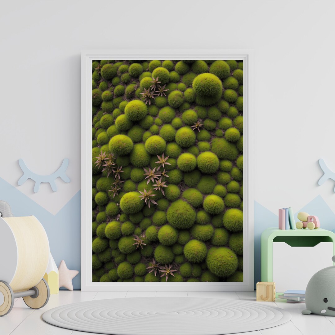 Moss Wall Art, Wall Art Moss, Moss Art Wall Decor, Living Moss Wall Art ...