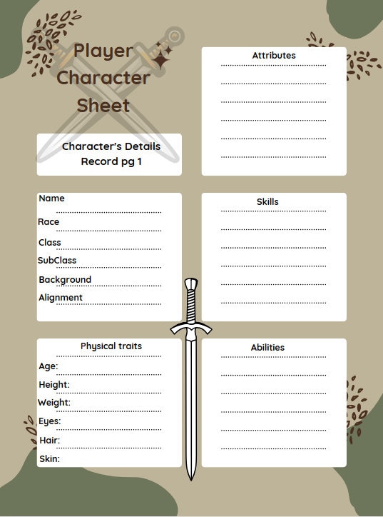 The Ultimate Dungeons and Dragons Campaign Planner Dnd Campaign Planner ...