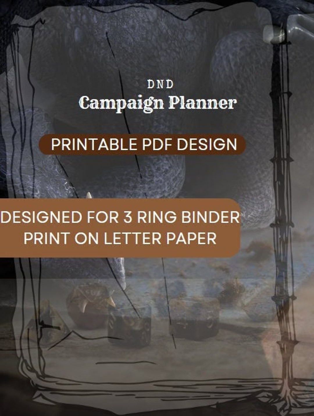 The Ultimate Dungeons and Dragons Campaign Planner Dnd Campaign Planner ...