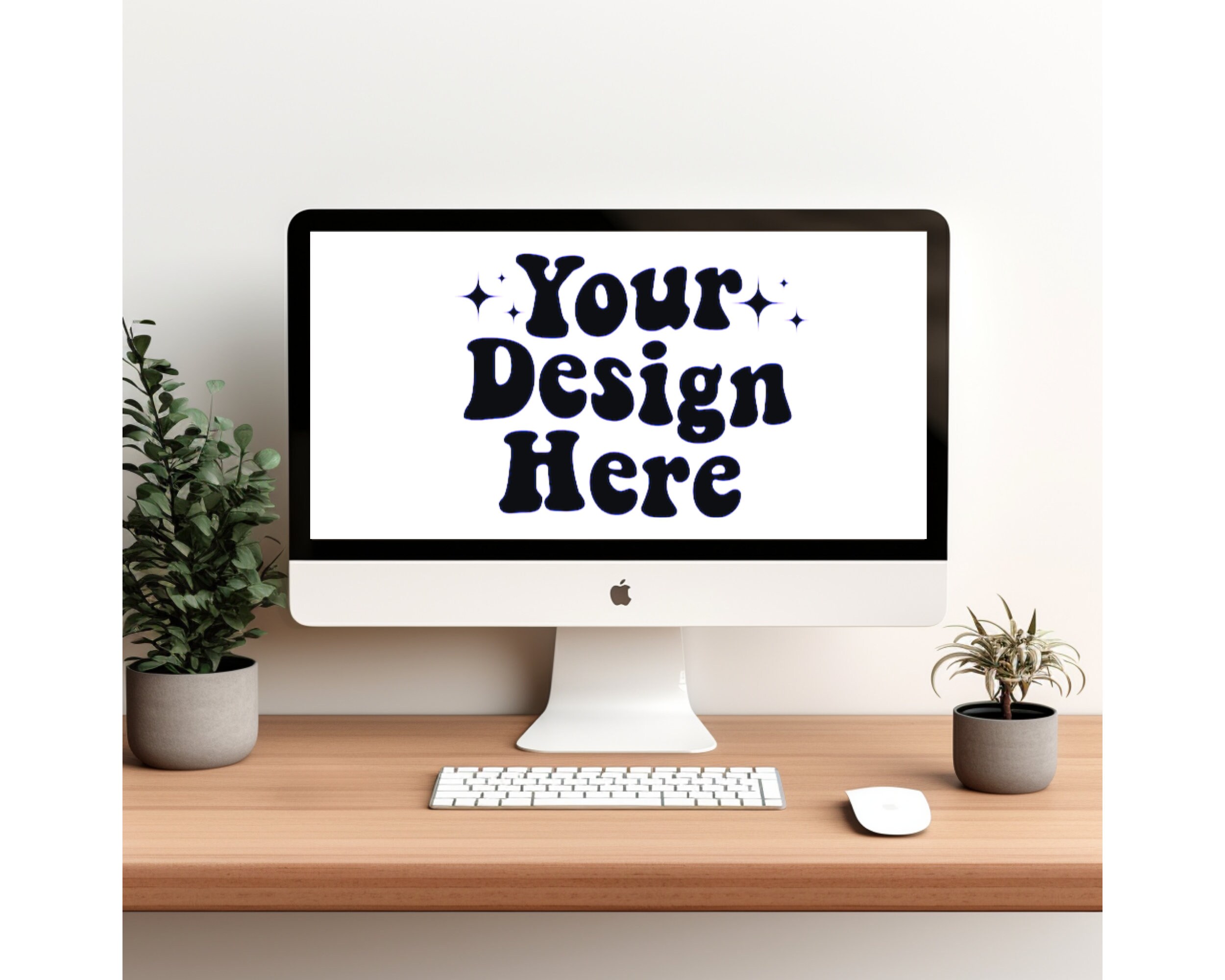 Desktop Mockup Computer Mockup Screen Mockup Monitor Mockup Boho ...