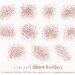 Rose Gold Glitter Overlays, Rose Gold Confetti, Glitter Clipart ...