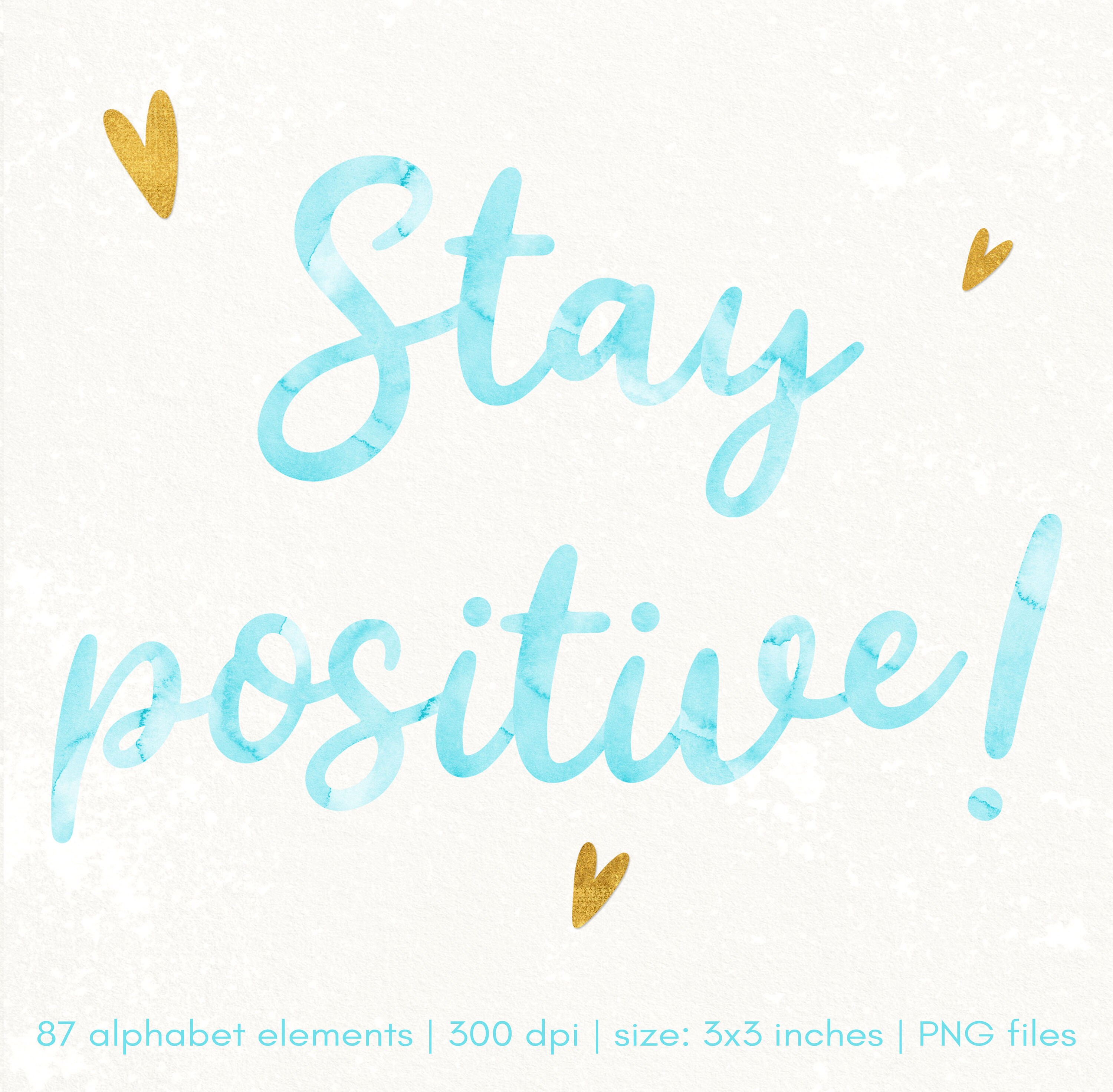 Blue Watercolor Alphabet, Blue Letters, Watercolor Font, Watercolor ...