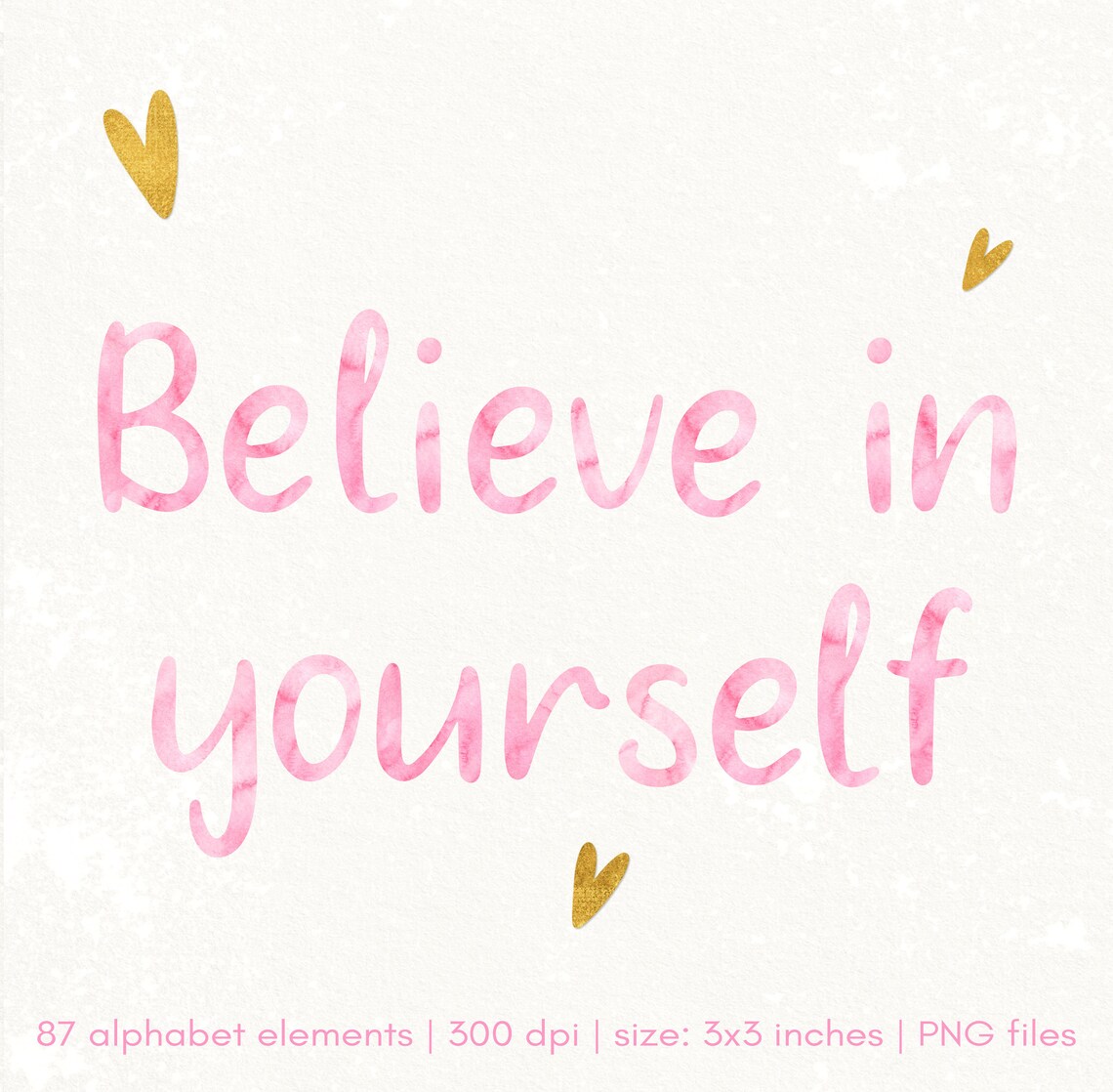 Pink Watercolor Alphabet, Pink Letters, Pink Font, Letters Clipart ...