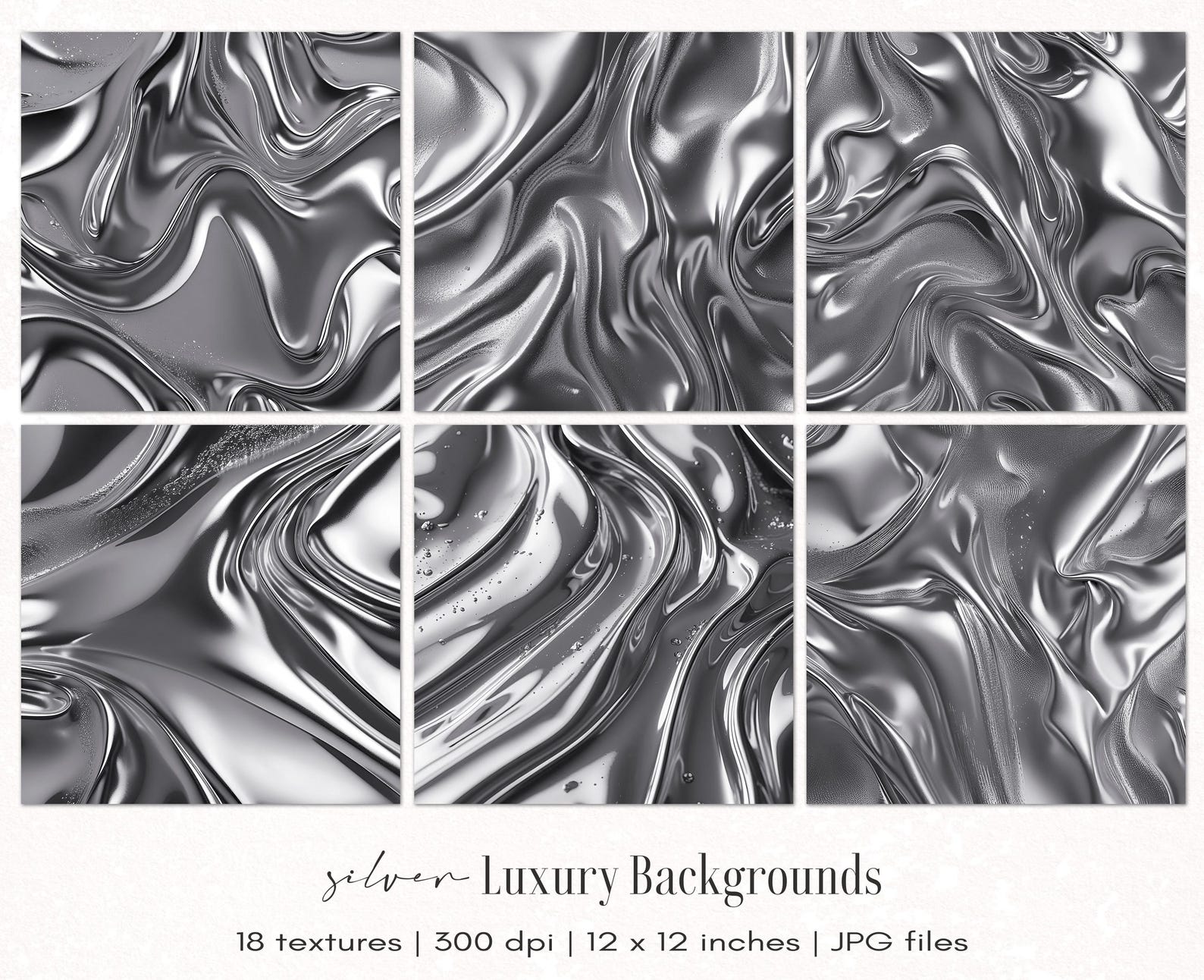 Silver Backgrounds, Silver Papers, Silver Foil Paper, Silver Wallpaper ...