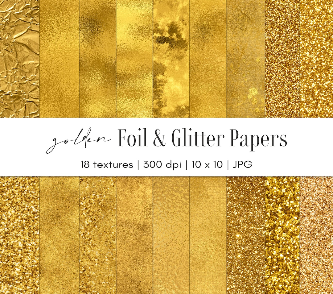 Gold Backgrounds, Gold Digital Paper, Gold Patterns, Golden Texture ...